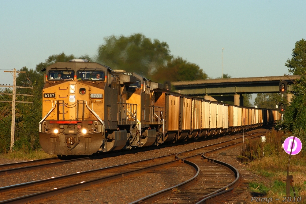 Eastbound UP Loaded Coal Train